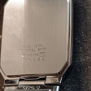 Seiko | Accessories | New Without Tags Seikoflex Tank Watchtwo Tone ...